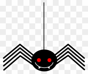 Halloween Spider Clip Art At Clker Com Vector Clip - Scary Spider ...