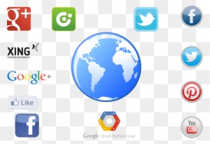 Computer Network Symbols 4, Buy Clip Art - Mundo Con Logos De Redes ...