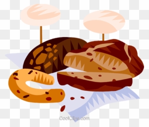 German Bread Royalty Free Vector Clip Art Illustration - Illustration ...
