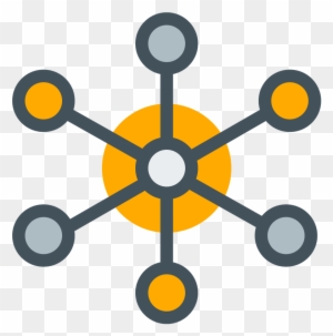 Picture - Hub And Spoke Icon - Free Transparent PNG Clipart Images Download