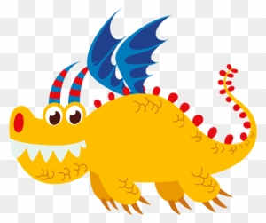 Clip Art, Knight, Dragons - Dragons Square Fridge Magnet (personalized ...