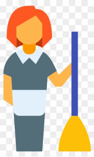 Housekeeper Icon - Cleaning Service Icons - Free Transparent PNG ...