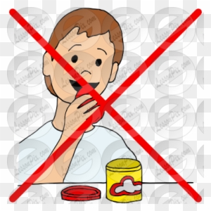 Do Not Eat Playdough Picture For Classroom - Classroom - Free ...
