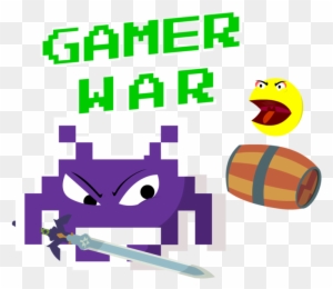 Game War By Edonovaillustrator - Space Invaders - Free Transparent PNG ...