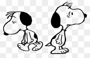 Sad Clipart Snoopy - Dibujos Animados De La Autoestima - Free ...