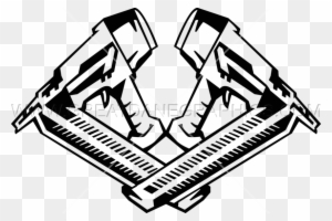 Nail Gun Clipart 3 By Stephanie - Nail Gun Clip Art - Free Transparent ...