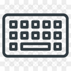 Keyboard Icon - Free Transparent PNG Clipart Images Download