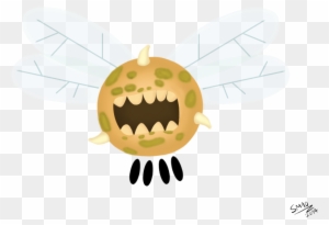 Bread Monster Parasprite By Supermaster10 - Cartoon - Free Transparent ...