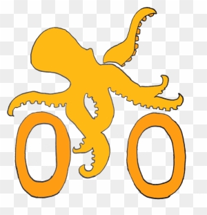 Orange Octopus By ~thewizardess On - Octopus Cartoon Png - Free ...