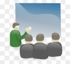 Presentation People Meeting Group Green Ma - Powerpoint Clip Art - Free ...