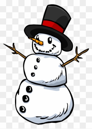 Snowman Sprite 004 - Almost Over Sticker (rectangle) - Free Transparent ...