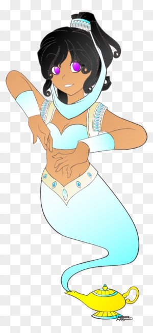 Genie Princess Yuki By Dreammaker123 - Cartoon - Free Transparent PNG ...