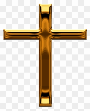 Gold Cross Png