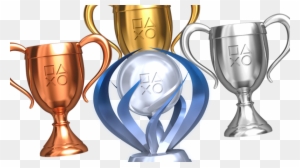 Participation” Trophies Clipart Panda - Psn Trophies - Free Transparent ...