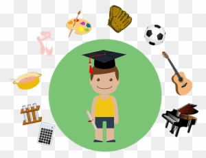 Extracurricular Activities - Extra Curricular Icon Png - Free ...