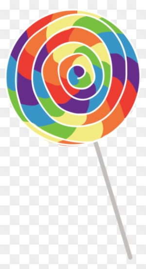 Rainbow Lollipops Clipart