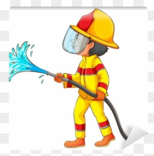 Fireman Putting Out Fires - Free Transparent PNG Clipart Images Download