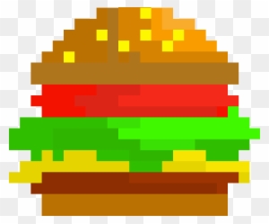 And - 8 Bit Burger Png - Free Transparent PNG Clipart Images Download