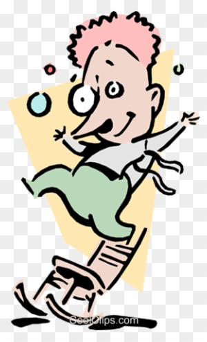 Off His Rocker Royalty Free Vector Clip Art Illustration - Off His ...
