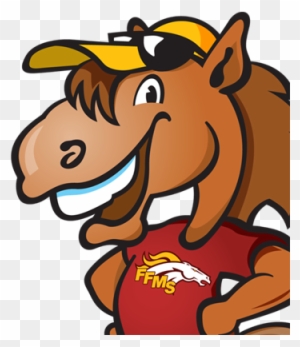 Five Forks Middle School's Bronco Buzz - Cartoon - Free Transparent PNG ...