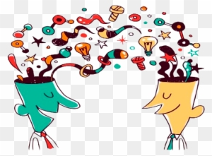 Students Sharing Ideas Clipart