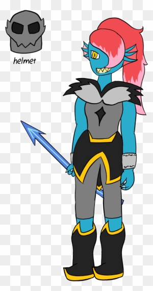 Undertide Undyne By Tisha2302 - Cartoon - Free Transparent PNG Clipart ...