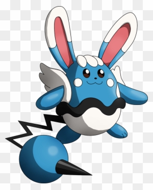 184 Azumarill Shiny - Pokemon Water Types Names - Free Transparent PNG ...