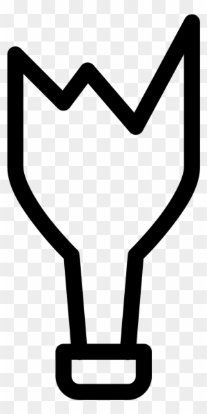 Broken Bottle Icon - Free Transparent PNG Clipart Images Download