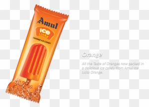 Png - Amul Orange Ice Cream - Free Transparent PNG Clipart Images Download