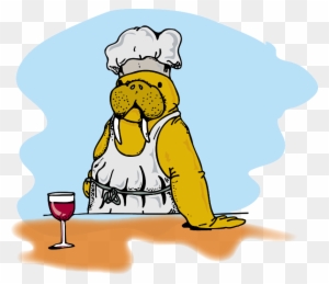 New Walrus - Walrus Drinking Beer - Free Transparent PNG Clipart Images ...