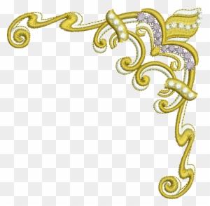 Gold Png Gold Corner Borders Png Fancy Gold Corner - Corner - Free ...