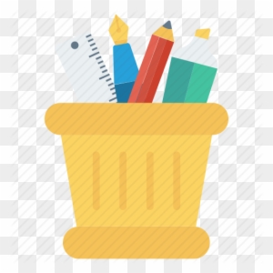 Cartoon Pen Container, Lovely Style, Storage Stationery, - Paper - Free ...