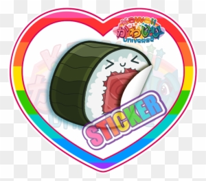 Sushi Hashi Japan Kawaii Girl Cute - Sushi Kawaii Png - Free ...