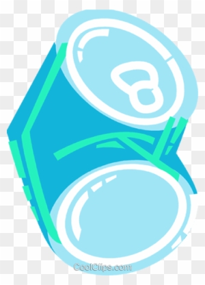 Crushed Can Royalty Free Vector Clip Art Illustration - Circle - Free ...