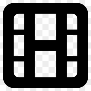 Film Strip Square Interface Cinema Symbol Comments - Icon - Free ...