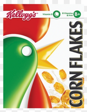Kellogg's Cornflakes - Kellogg's Corn Flakes Logo - Free Transparent ...