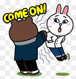 Brown & Cony Sweet Love - Cony And Brown Love - Free Transparent PNG ...