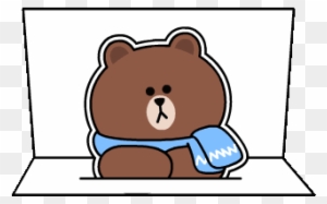 [vector] Line Brown And Cony By Okinishiro - Line Cony Brown - Free ...