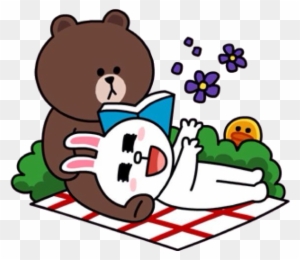 [vector] Line Brown And Cony By Okinishiro - Line Cony Brown - Free ...