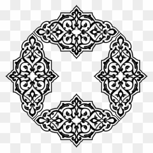 Big Image - Circle Border Design Pattern - Free Transparent PNG Clipart ...