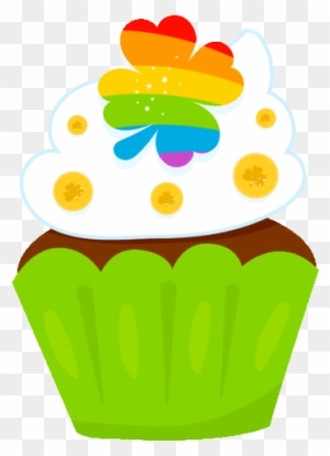 Chocolate Rainbow Cupcake - Cupcake - Free Transparent PNG Clipart ...