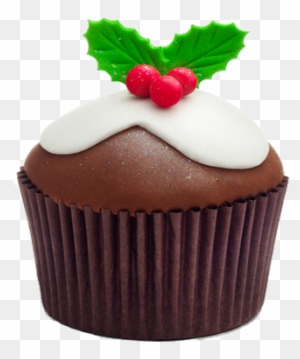 Gourmet Cupcakes - Christmas Cupcake - Free Transparent PNG Clipart ...