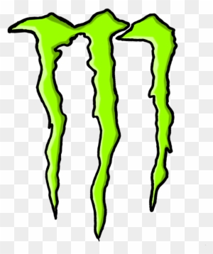 Monster Energy Drink Original M Claw Logo Decal Sticker - Monster ...