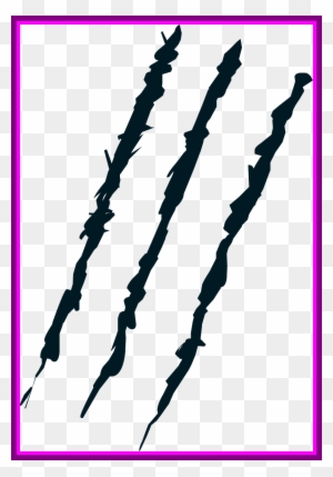 Wolf Scratch Marks Werewolf Clipart Free Clip Art Images - Transparent ...