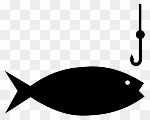 Go Fishing Comments - Vector Silhouette Fish - Free Transparent PNG ...