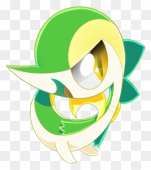Chibi Snivy By Silvishinystar - Snivy - Free Transparent PNG Clipart ...