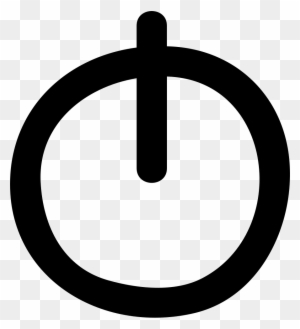 Illustration Of A Red Power Button Icon - Power Buttons - Free ...