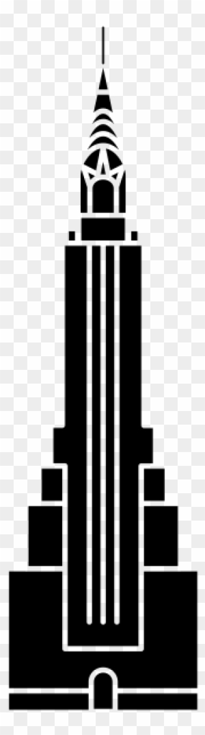 Chrysler Building Rubber Stamp - Spire - Free Transparent PNG Clipart ...