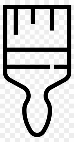 Black Paintbrush Icon - Black Paintbrush Icon - Free Transparent PNG ...