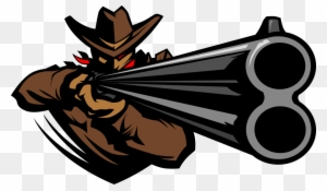 Double-barreled Shotgun Shotgun Shell Firearm Clip - Double Barrel Shotgun Clipart - Free ...